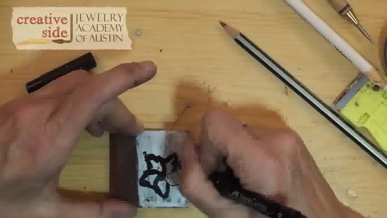 Laying Out a Pattern In Wax With Kate Wolf - How-To Video - Ganoksin ...