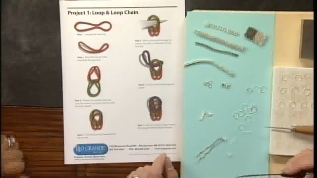 BBJ 1201 - Loop in Loop Chain - How-To Video - Ganoksin Jewelry Making ...