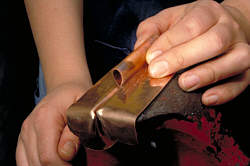 Steps on Making a Basic T-fold - Ganoksin Jewelry Making Community