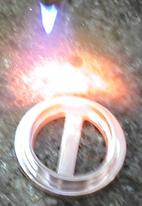 22K Gold Granulation on Turquoise Earrings - Ganoksin Jewelry Making ...