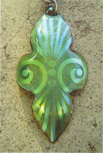 How to Add a Dichroic Effect to Your Enamels - Ganoksin Jewelry Making ...