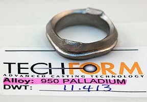 950 Palladium: Casting Procedures - Ganoksin Jewelry Making Community