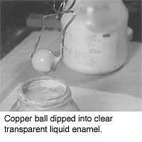 Enameling Copper Balls - Ganoksin Jewelry Making Community