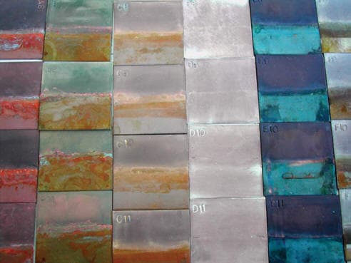 Testing Japanese Patina Solutions - Ganoksin Jewelry Making Community