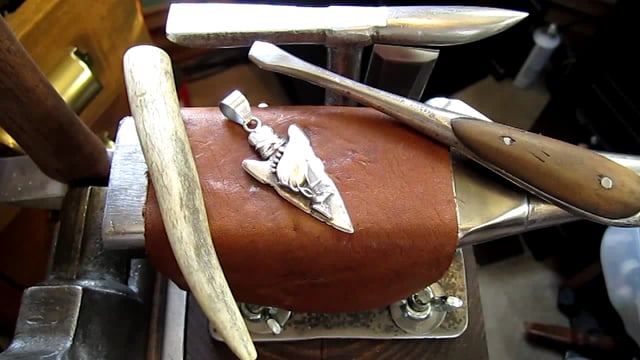 Sterling Silver Arrowhead - How-To Video - Ganoksin Jewelry Making ...