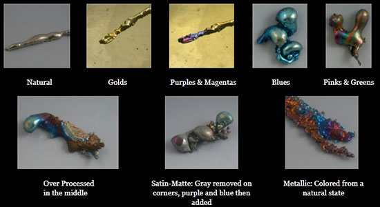 Coloring Titanium Sculptures with a Torch - Ganoksin Jewelry Making ...