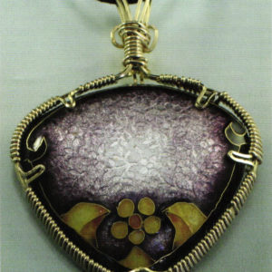 Wire Wrapping Enamel Pieces - Ganoksin Jewelry Making Community