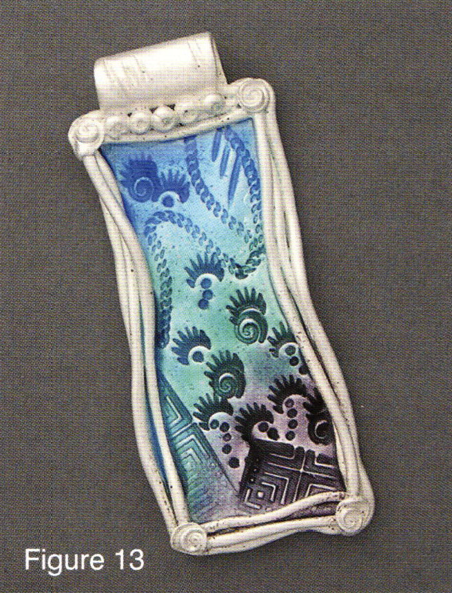 Easy Enameled PMC Pendant - Ganoksin Jewelry Making Community