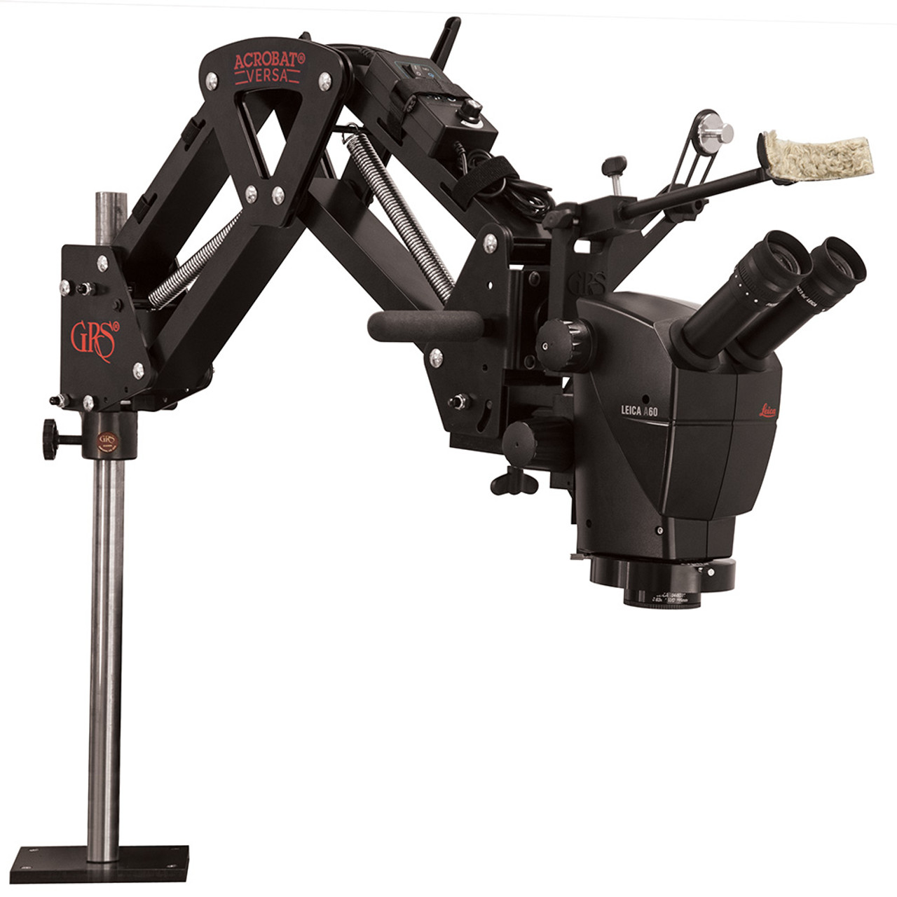 Leica® A60 Microscope with GRS® Acrobat Stand - Ganoksin