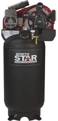 NorthStar Electric Air Compressor - 7.5 HP, 80-Gallon Vertical - Ganoksin