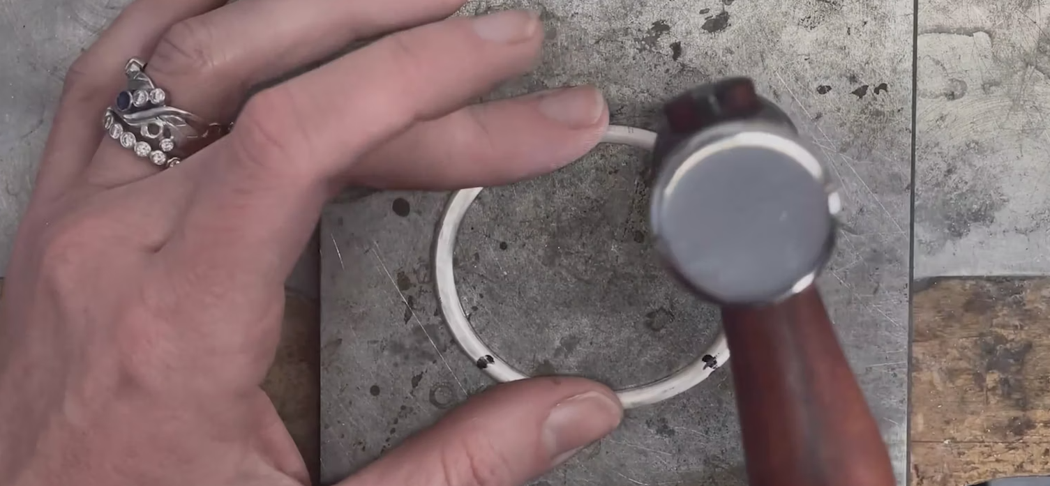 Project: Working with Silver - Cuff Bracelet - How-To Video - Ganoksin ...